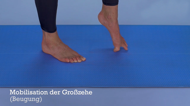 big toe flexion exercises