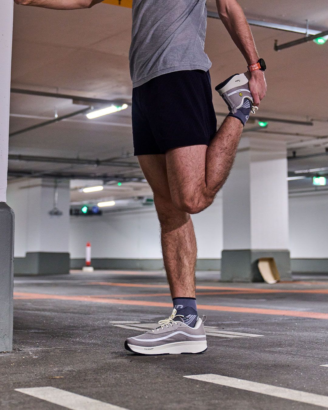 Addict Flow Gray II | Road Running Shoes Men | Joe-Nimble