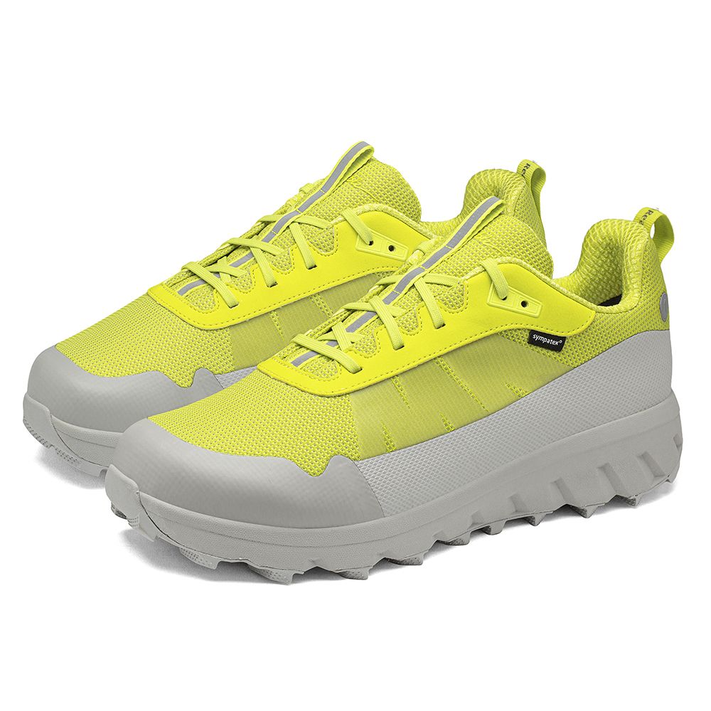 Explore Addict Grau-Gelb | Damen Speedhiking Wanderschuh wasserdicht