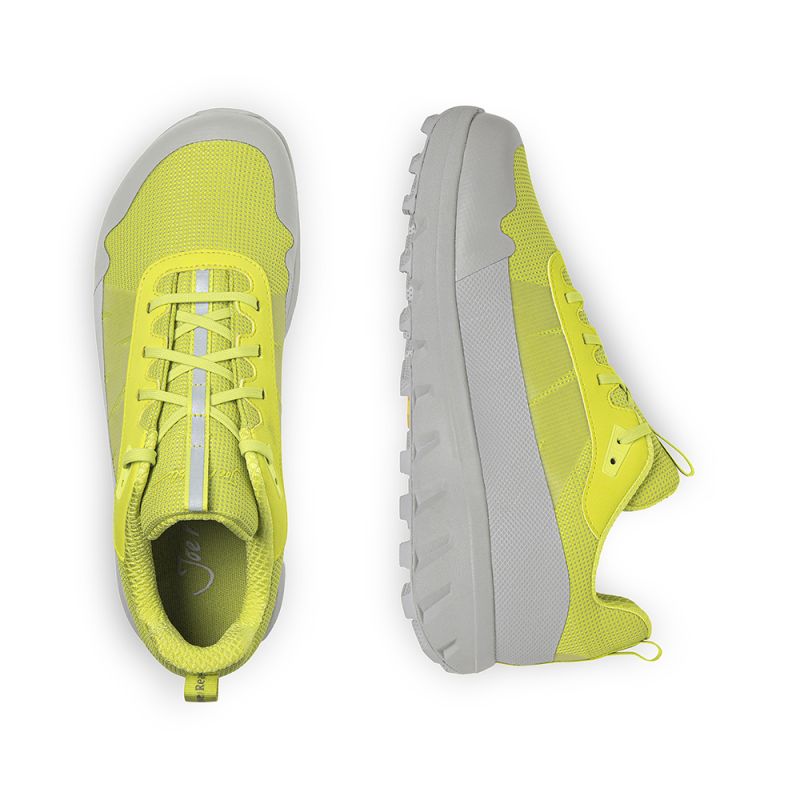 Explore Addict Grau-Gelb | Herren Speedhiking Wanderschuh wasserdicht