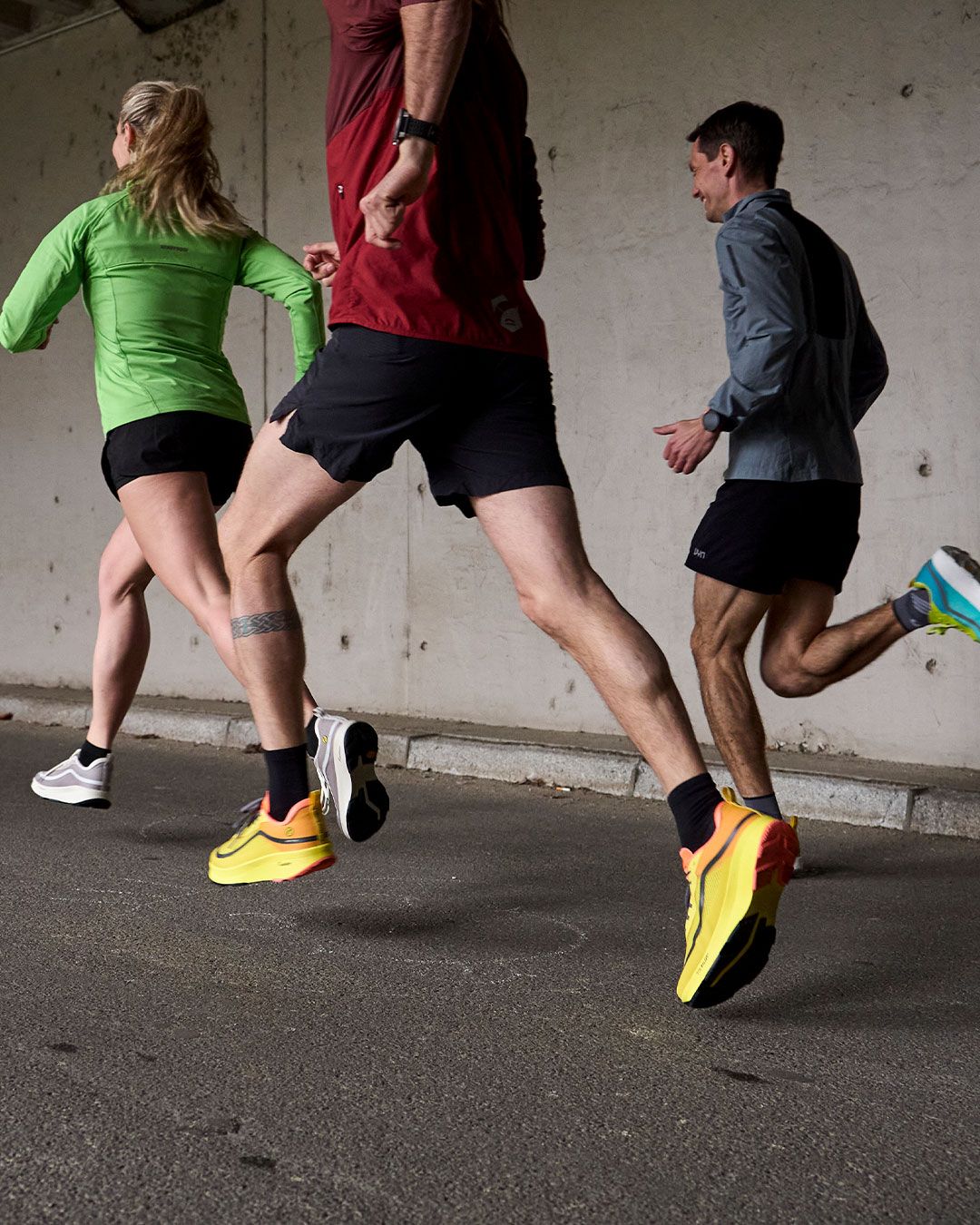 Addict Flow Yellow-Orange | Road Running Shoes Men | Joe-Nimble
