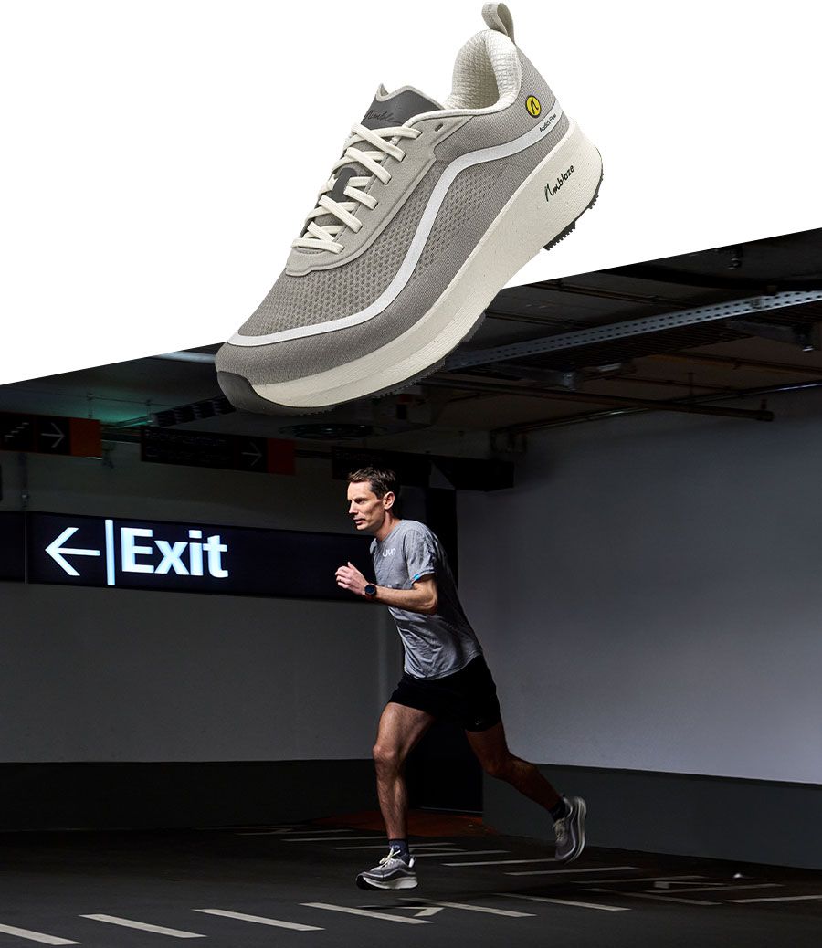 Addict Flow Gray | Road Running Shoes Men | Joe-Nimble