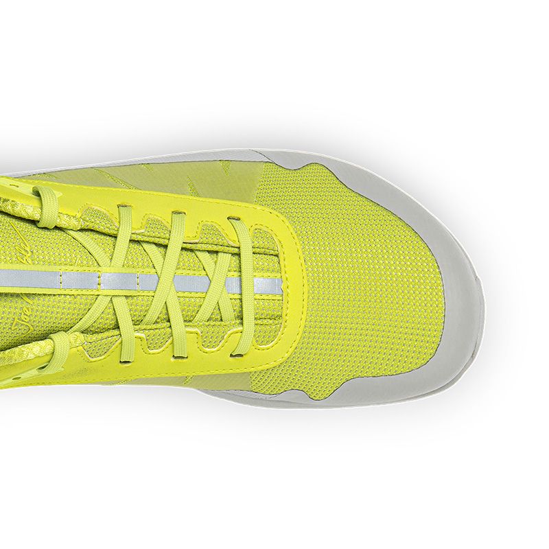 Explore Addict Grau-Gelb | Herren Speedhiking Wanderschuh wasserdicht