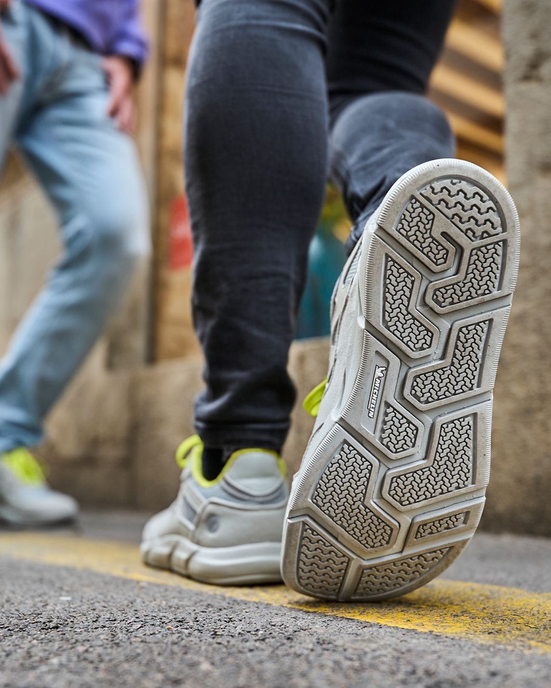 Sneaker Addict Grau-Gelb | Herren Lifestyle Schuhe | Joe Nimble